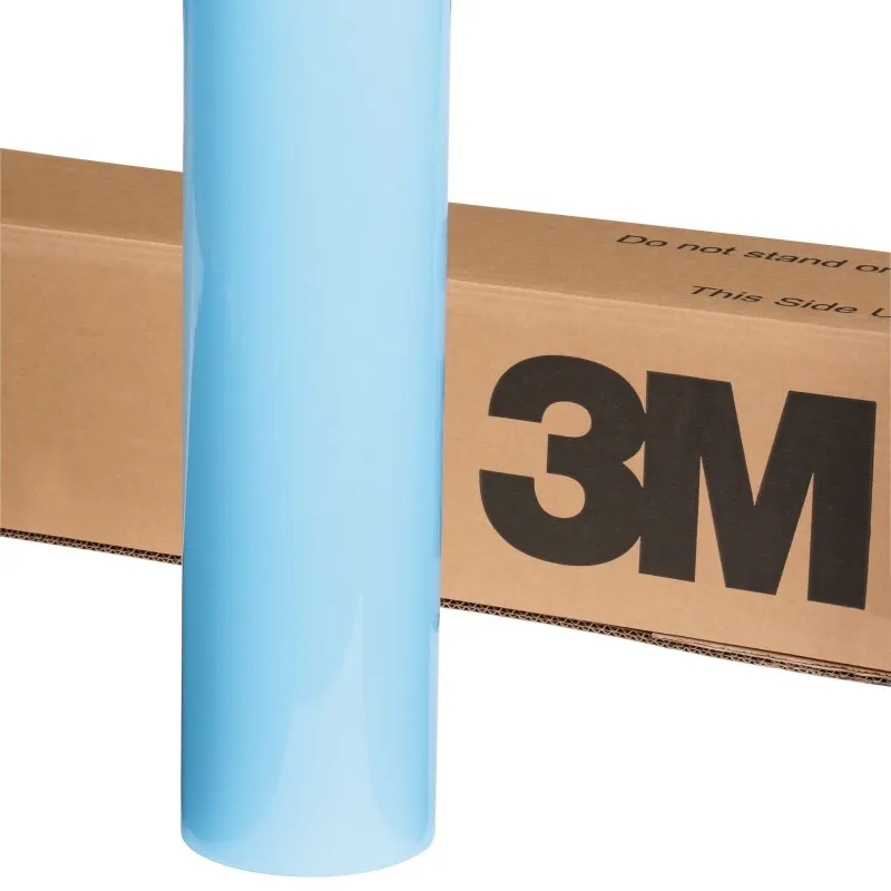 3M 2080-HG77, Sky Blue 1524 mm x 22.86 m - фолио небесносин супер гланц ...